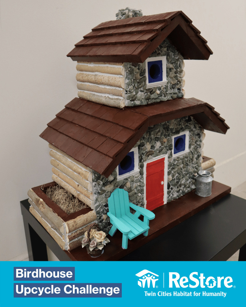 Here are the winners of the Birdhouse Upcycle Challenge!